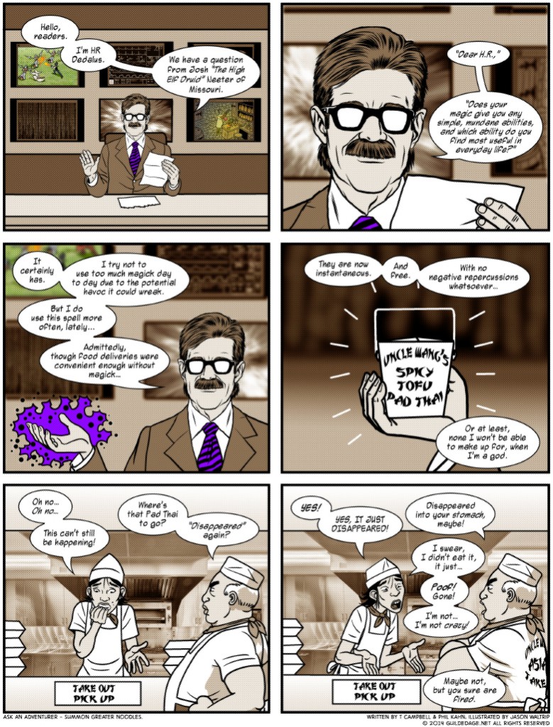 Guilded Age » Ask An Adventurer – Summon Greater Noodles